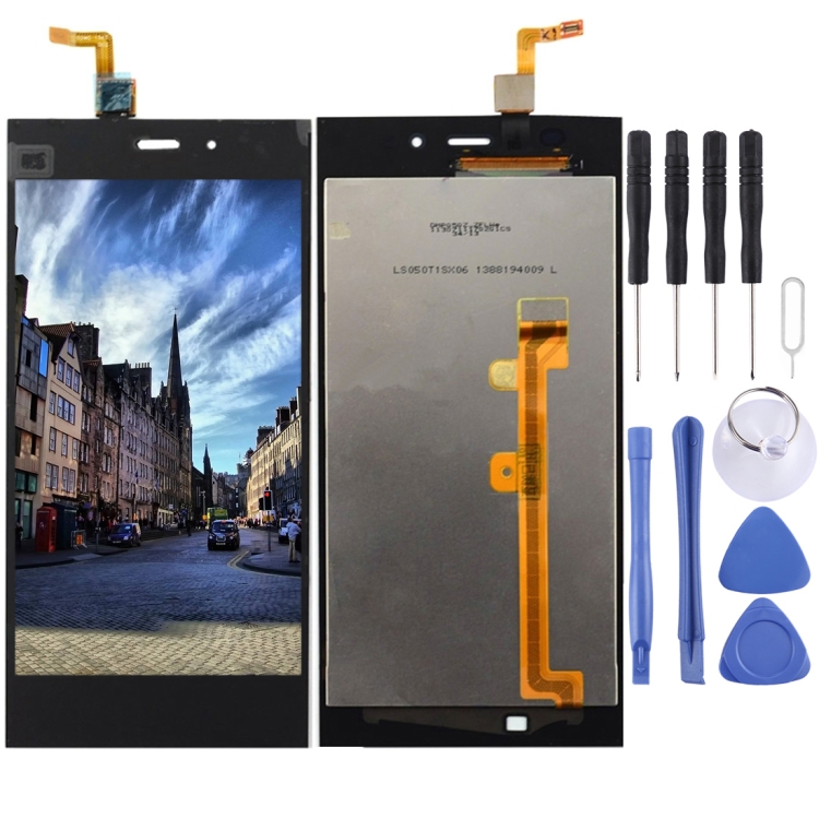หน้าจอ LCD และชุดประกอบ Digitizer สำหรับ Xiaomi Mi 3 (สีดำ)