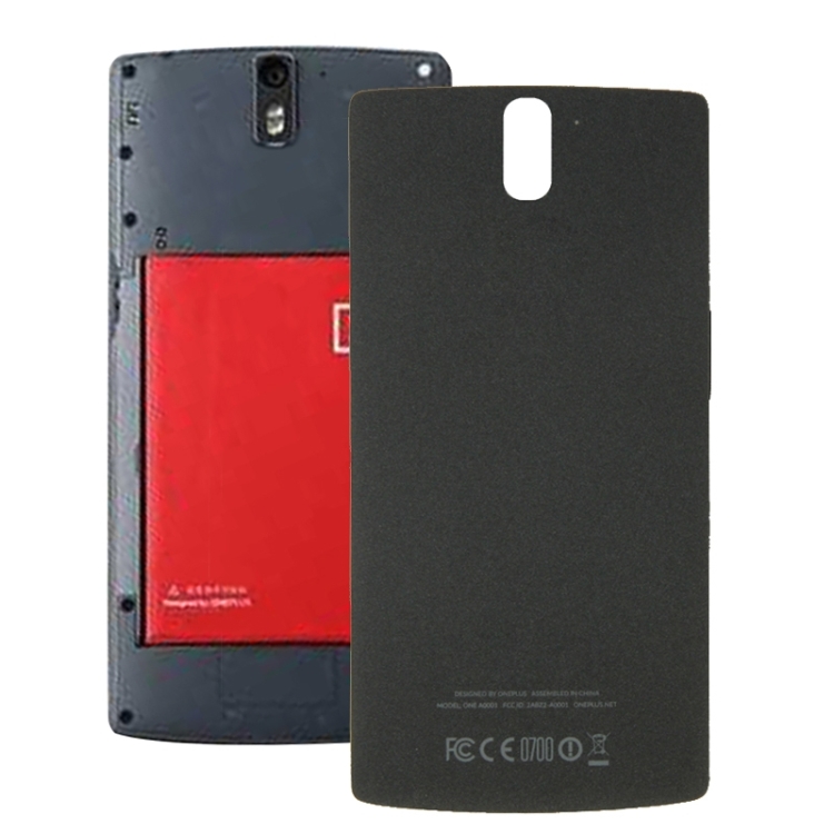 For Oneplus One NFC Back Housing Cover (Black)