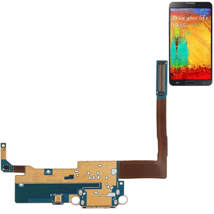 สำหรับ Galaxy Note III / N900 หางเสียบ Flex Cable