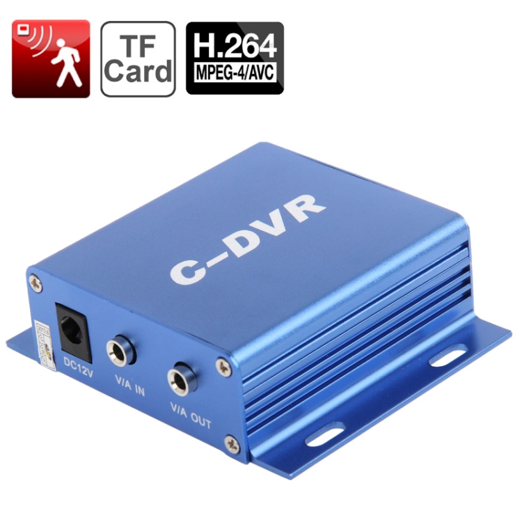 C-DVR 1-CH Mini Digital Video Recorder with Motion Detected / Mixing ...