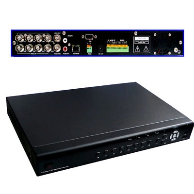 8 Channel Embedded DVR with H.264 Compression, Built-in 1TB SATA Hard ...