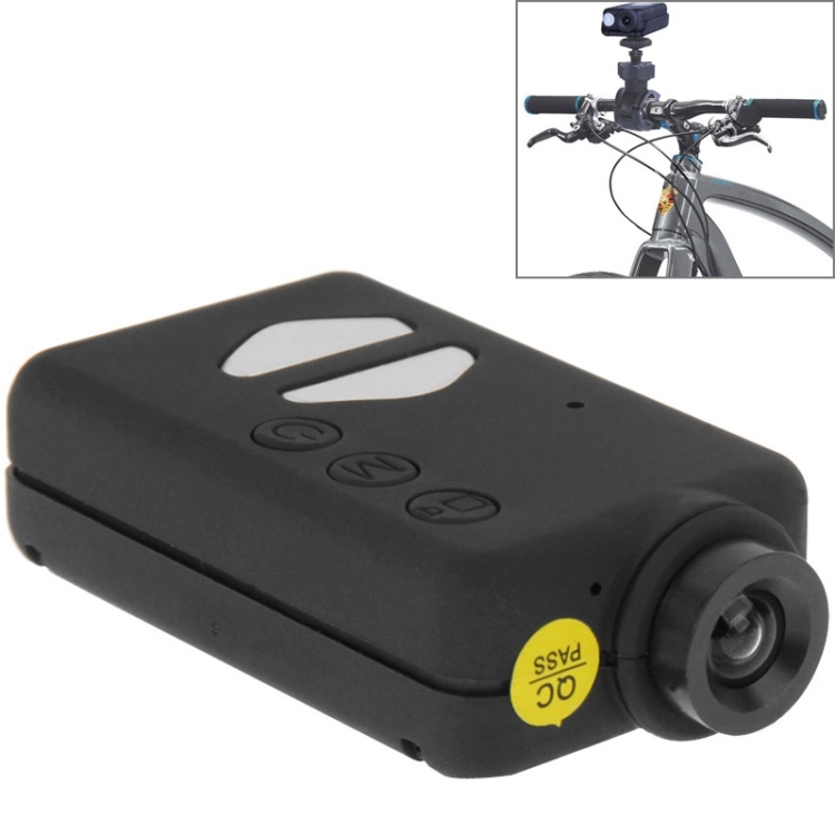 Full HD Sports Camera 1080P 30FPS 720P 60FPS Pocket Camcorder(Black)