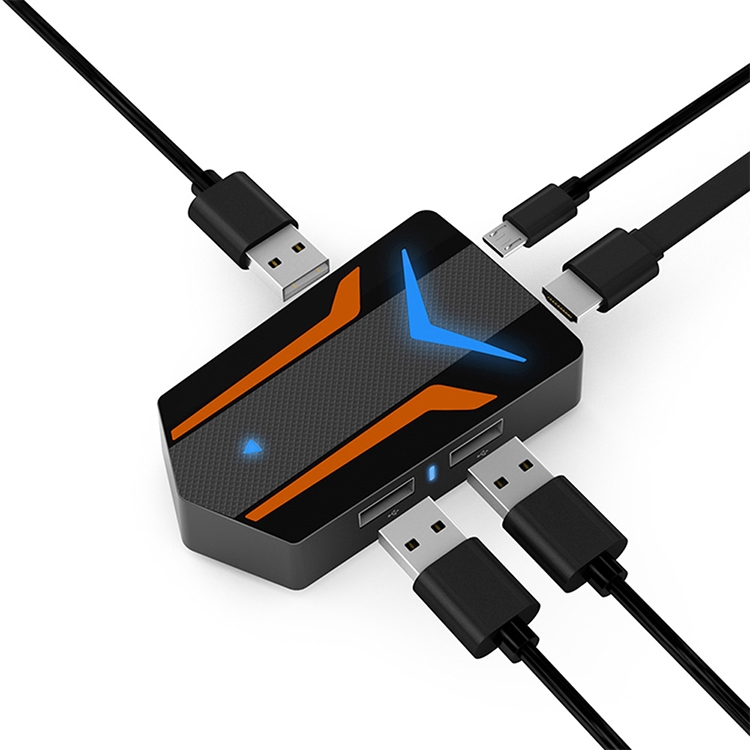 X10 HDMI + Micro USB + USB Interface 4K HD Mobile Game Expander Same ...