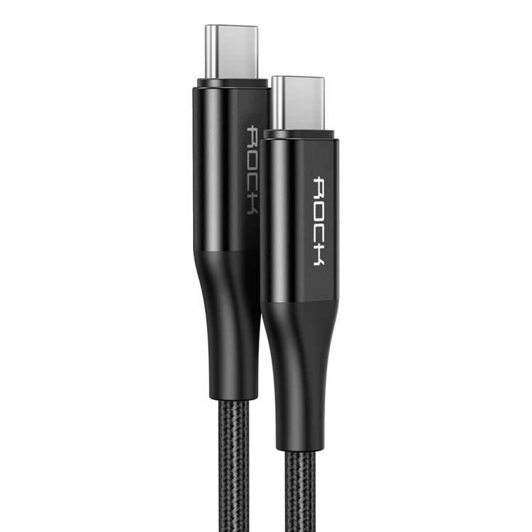ROCK R3 5A Type-C / USB-C Metal Braided Charging Data Cable, ความยาว: 1 ...