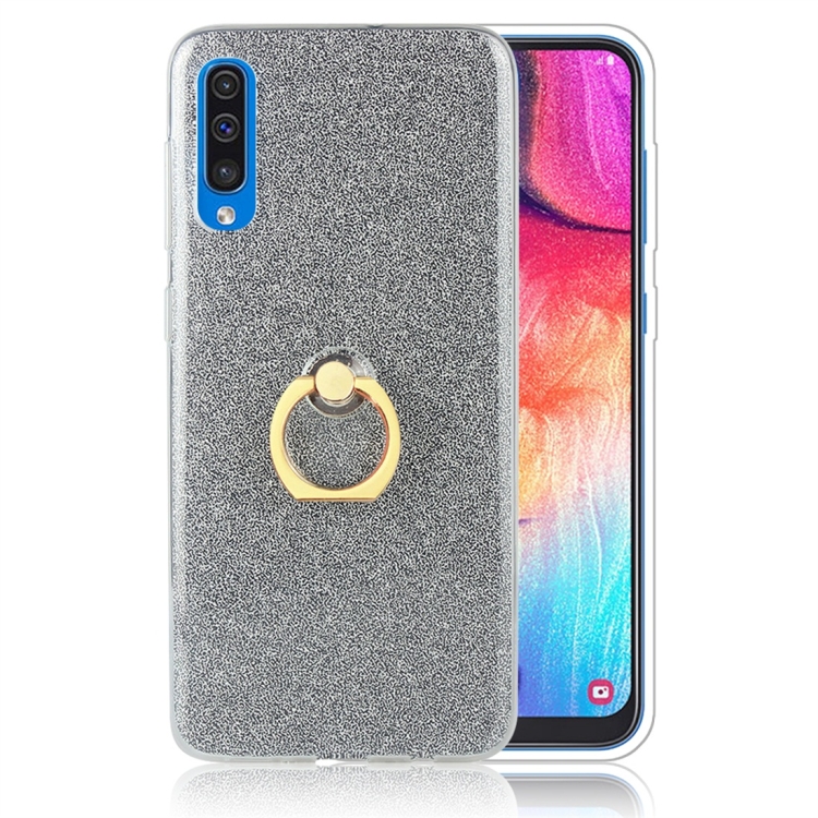 Glittery Powder Shockproof TPU Protective Case for Galaxy A70, with 360 ...