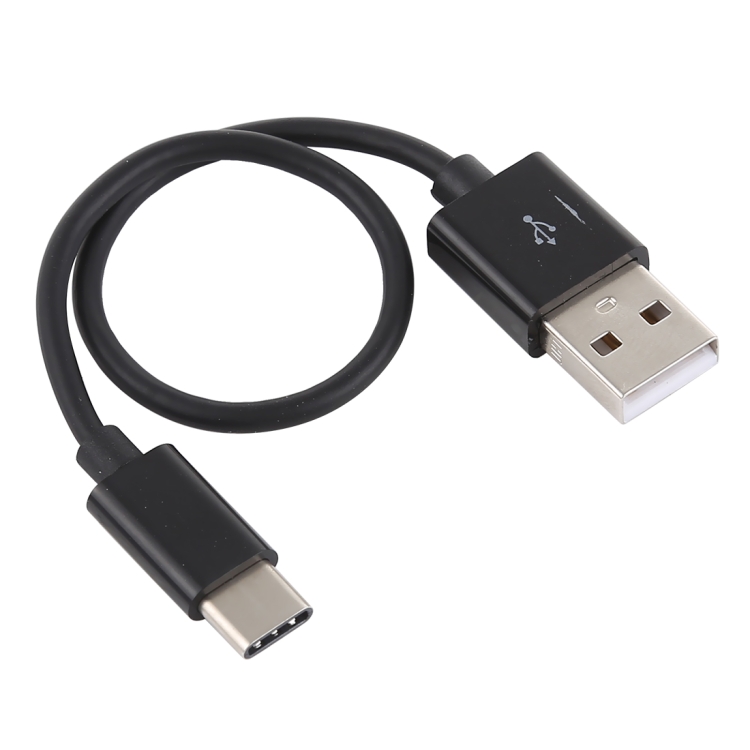 Cable de datos de sincronización y carga de USB a USB-C / tipo C, longitud del cable: 22 cm