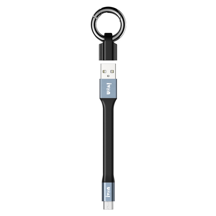 IVON CA90 3.1A Max USB to USB-C / Type-C Portable Data Cable with Ring ...