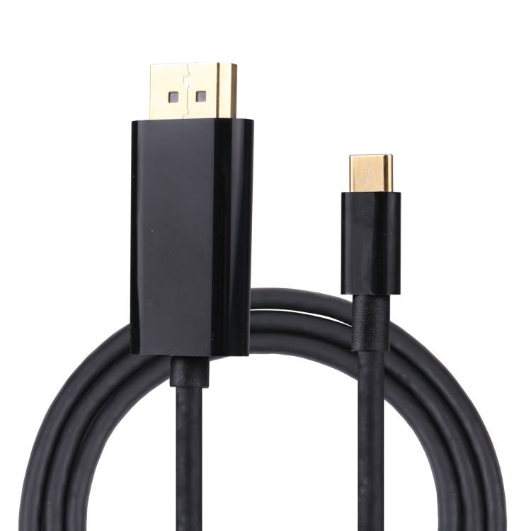 TD0018K 60Hz USB-C/Type-C to DP Video Adapter Cable (Black)