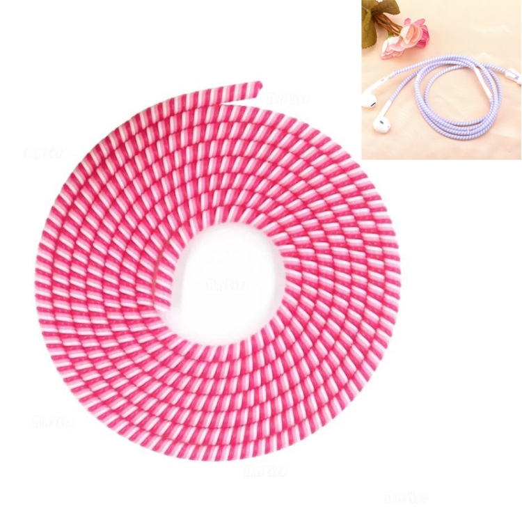 Universal Three-color Data Cable Protection Rope Spring Cable Winder ...