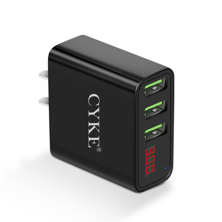 CYKE HKL-USB32 5V 3A 3-Port USB Wall Charger Travel Charger with ...