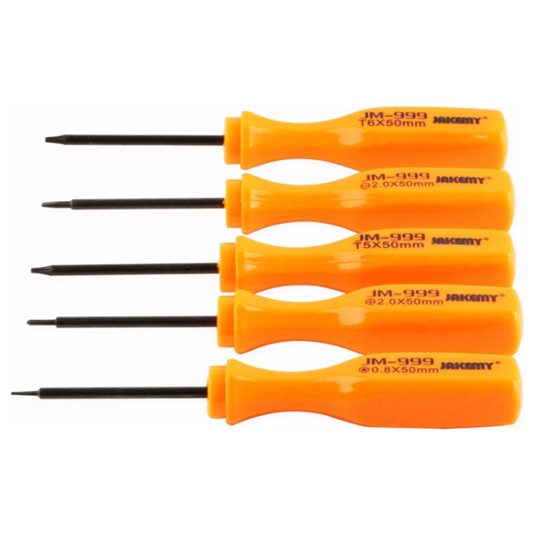 JAKEMY JM-999 5 in 1 Precision Screwdriver Set Carbon Steel Repair ...