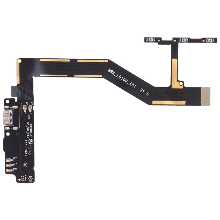 Charging Port Board + Motherboard Flex Cable + Power Button & Volume ...