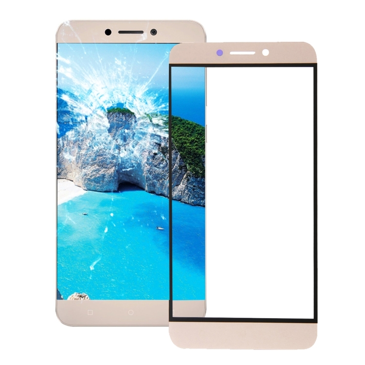 สำหรับ Letv Le 1s / X500 พร้อมสายแพร 8 ปุ่มแผงสัมผัส (สีทอง)