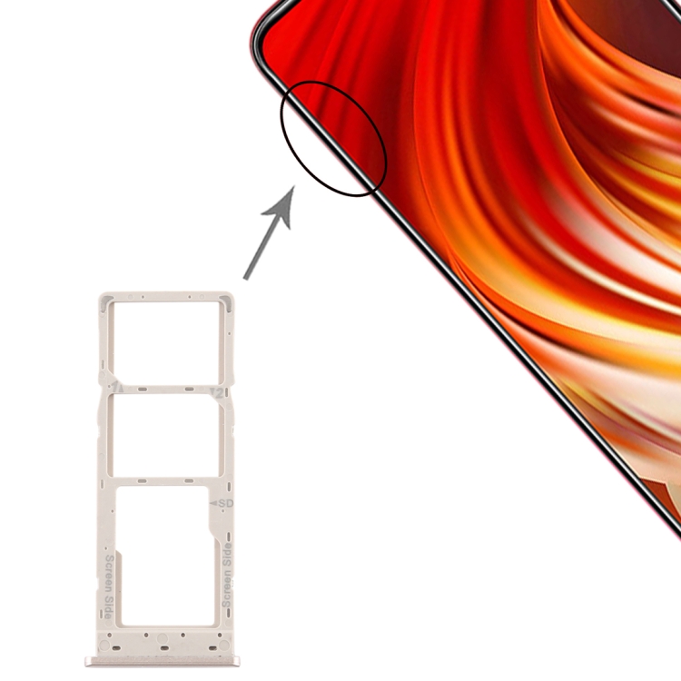 สำหรับ Infinix HOT 7 Pro (X625B) ถาดซิมการ์ด + ถาดซิมการ์ด + ถาดใส่ ...