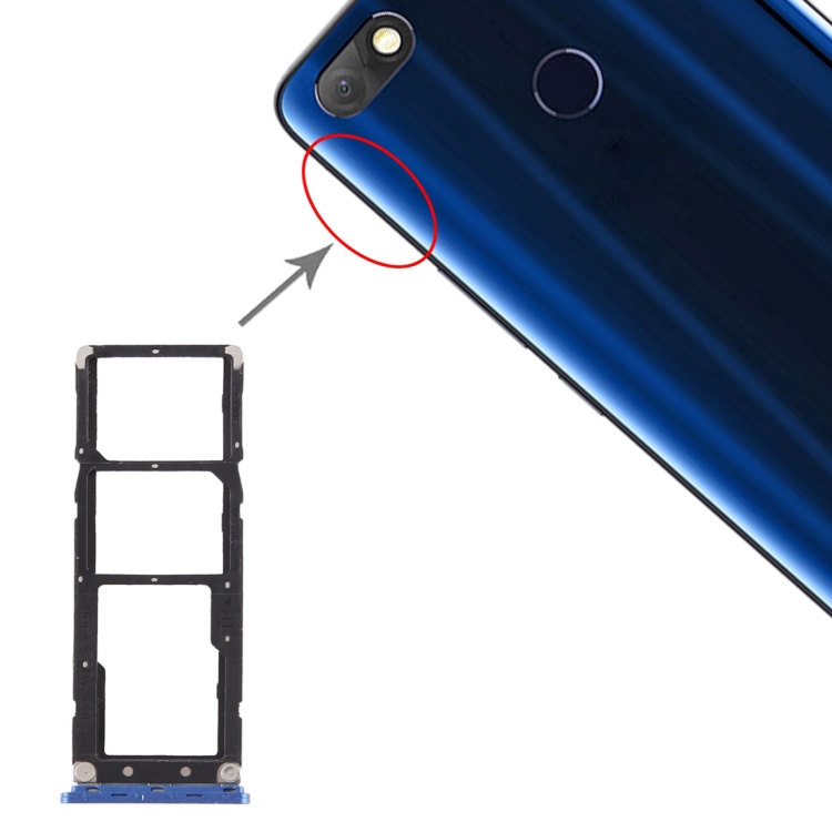 สำหรับ Infinix Note 5 X604 ถาดซิมการ์ด + ถาดซิมการ์ด + ถาดใส่การ์ด ...