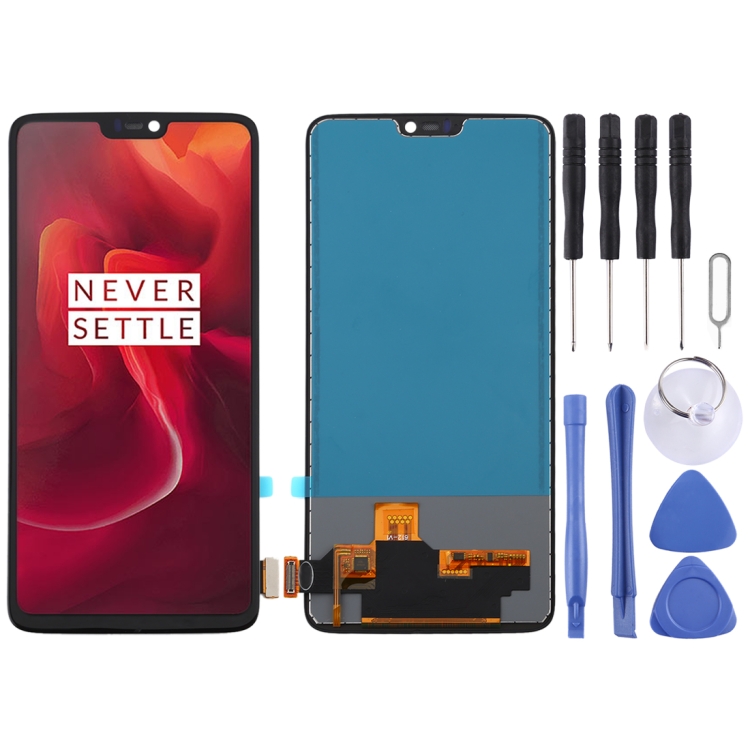 For OnePlus 6 A6000 TFT Material LCD Screen and Digitizer Full Assembly ...