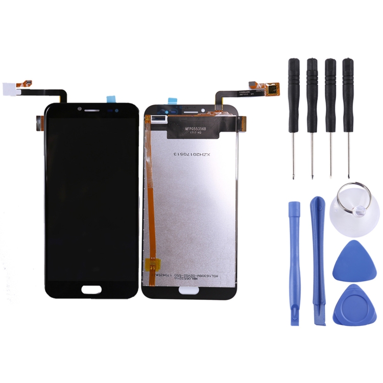 Original LCD Screen for Ulefone T1 with Digitizer Full Assembly (Black)