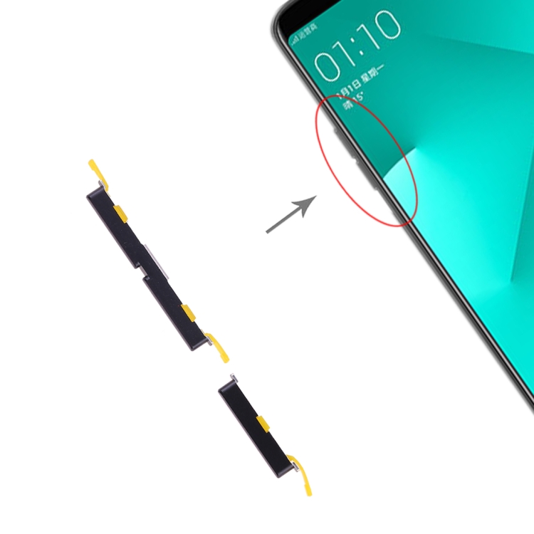 Buttons - For OPPO A83 Side Keys(Black) for sale in Outside South ...