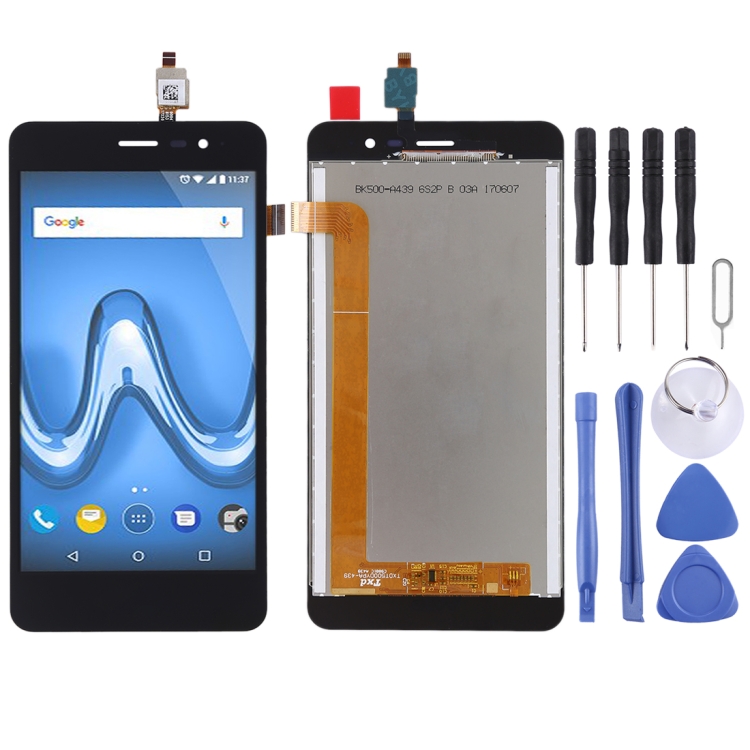 หน้าจอ TFT LCD สำหรับ Wiko Tommy 2 พร้อม Digitizer Full Assembly (สีดำ)