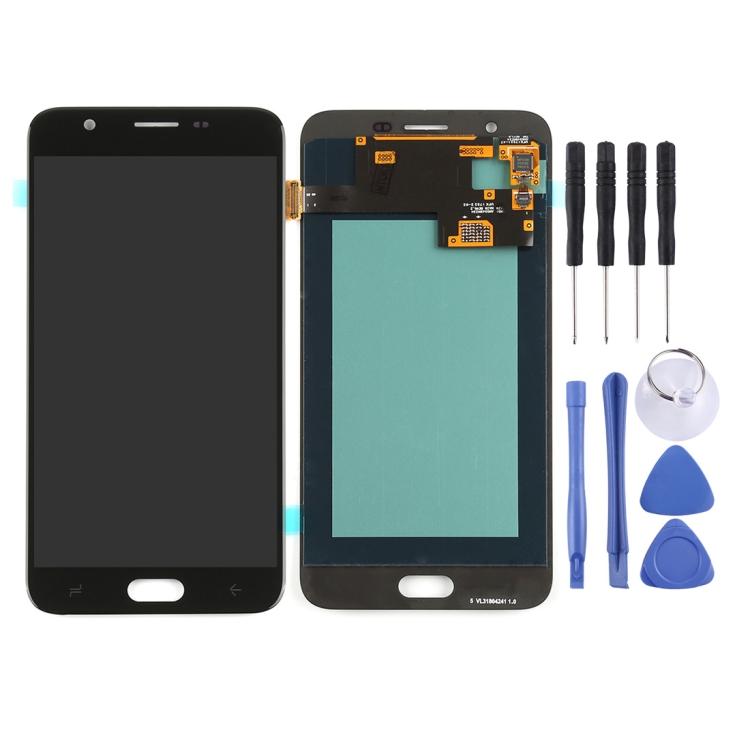 Original Super AMOLED LCD Screen for Galaxy J7 Duo / J720 with Digitizer Full Assembly (Black)