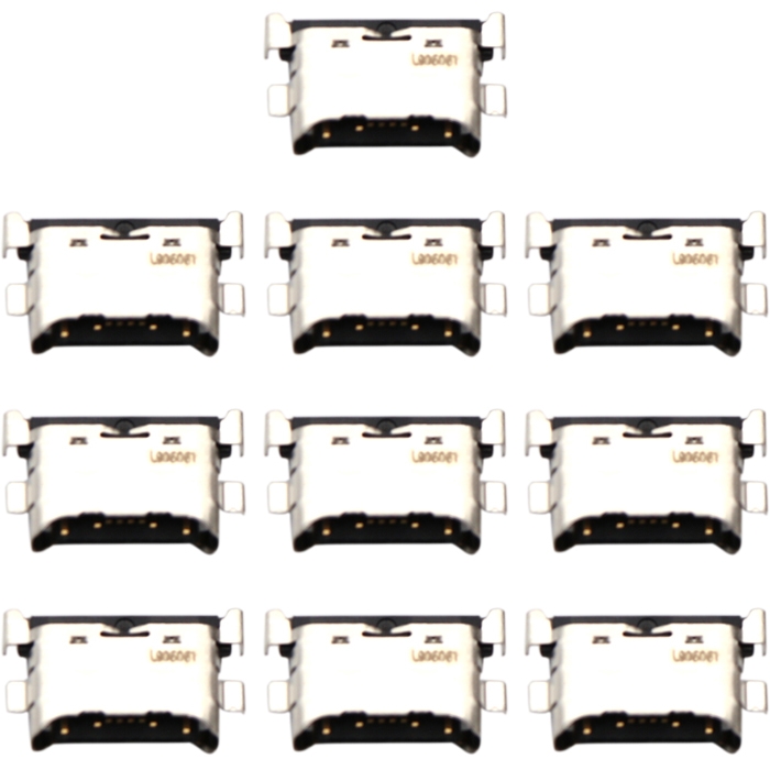 สำหรับ Samsung Galaxy A40s SM-A407 10 ชิ้นขั้วต่อพอร์ตชาร์จ