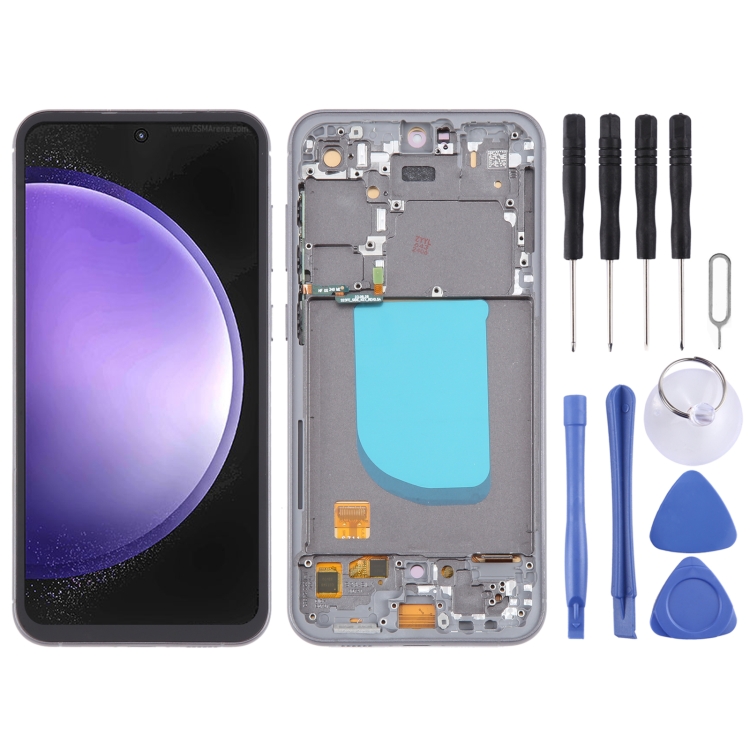 For Samsung Galaxy S23 FE SM-S711B 6.43 inch OLED LCD Screen Digitizer ...