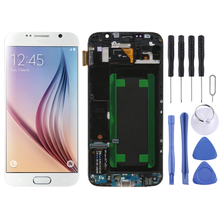 Original Super AMOLED LCD Screen For Samsung Galaxy S6 SM-G920F ...