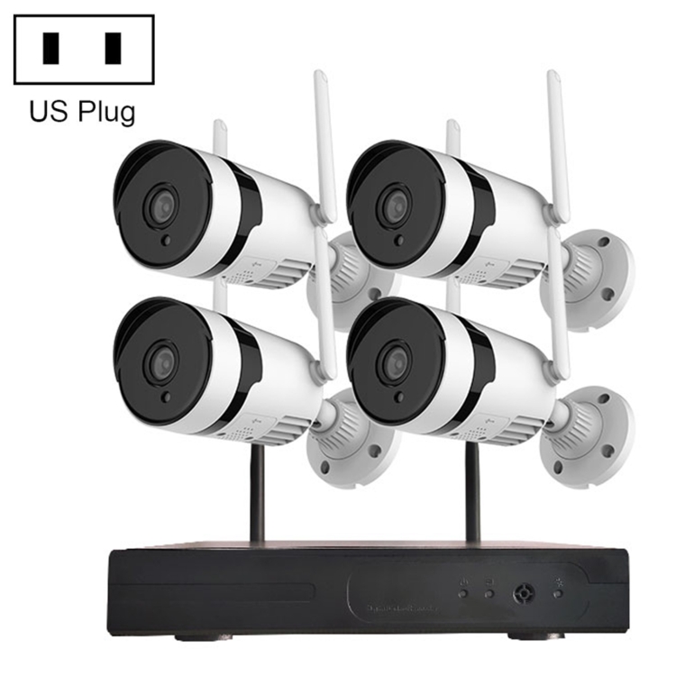 K8204-PE5520-P18 5,0 milhões de pixels HD Network WiFi Camera NVR Kit ...