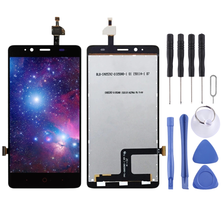 OEM LCD Screen for ZTE Blade V220 with Digitizer Full Assembly (Black)