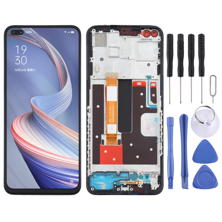 TFT LCD Screen for OPPO A92s/Reno4 Z PDKM00 Digitizer Full Assembly ...