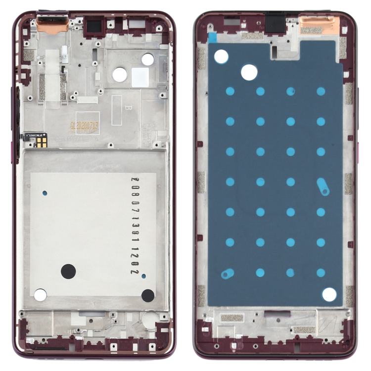 Front Housing LCD Frame Bezel Plate for Motorola One Hyper XT2027 ...