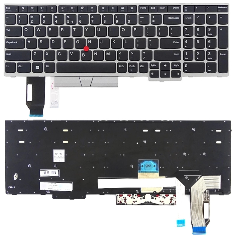 Replacement Keyboards - US Version Keyboard for Lenovo Thinkpad E580 ...