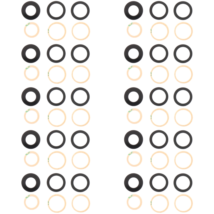 OPPO Reno5 Pro 5G PDSM00 PDST00 CPH2201용 후면 카메라 렌즈 10개