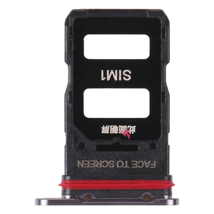 SIM Card Tray + SIM Card Tray for Xiaomi Mi 11 Pro (Black)