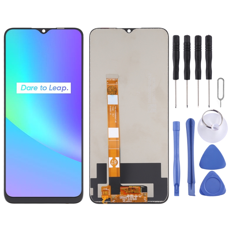 OPPO Realme C25 RMX3193 RMX3191용 LCD 화면 및 디지타이저 전체 어셈블리