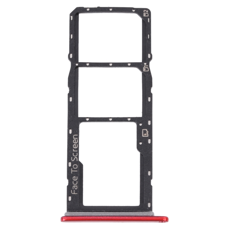 For ZTE Blade V40 Vita SIM Card Tray + SIM Card Tray + Micro SD Card ...