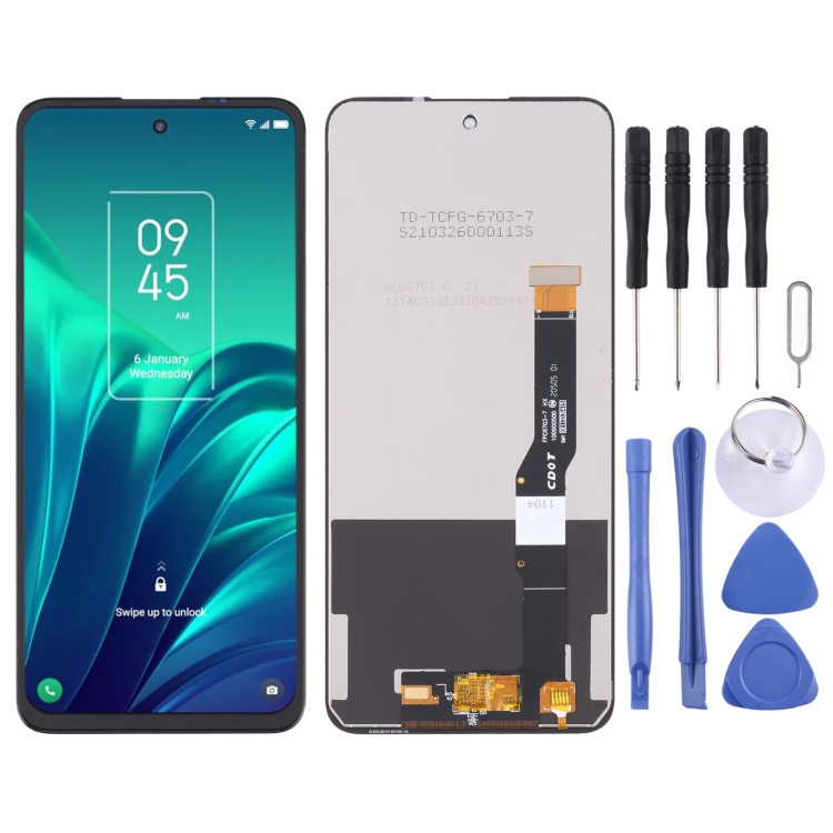 TCL 20L/20L+/20 Lite T774H T774B T775H T775B(디지타이저 전체 어셈블리 포함)용 TFT LCD 화면
