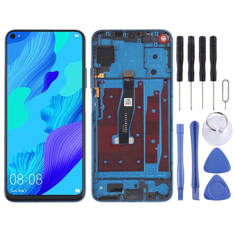 หน้าจอ Lcd ดั้งเดิมสำหรับ Honor 20 Huawei Nova 5t Digitizer สมัชชา
