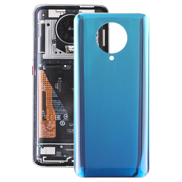 Para Xiaomi Poco F2 Pro OEM Glass Battery Back Cover (Azul)
