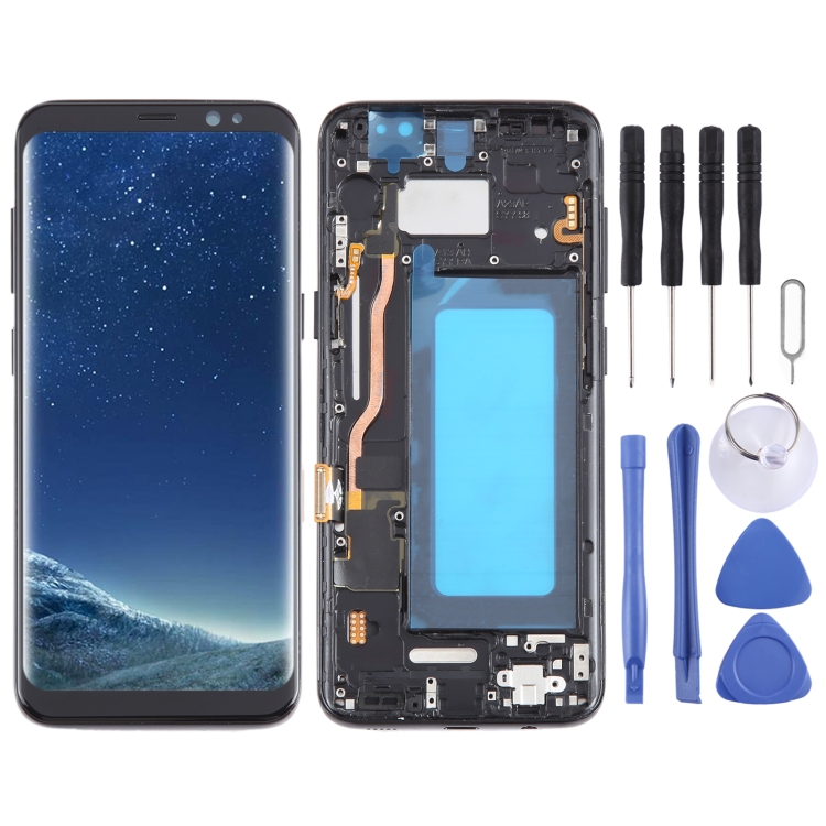 For Samsung Galaxy S8 SM-G950 TFT LCD Screen Digitizer Full Assembly ...