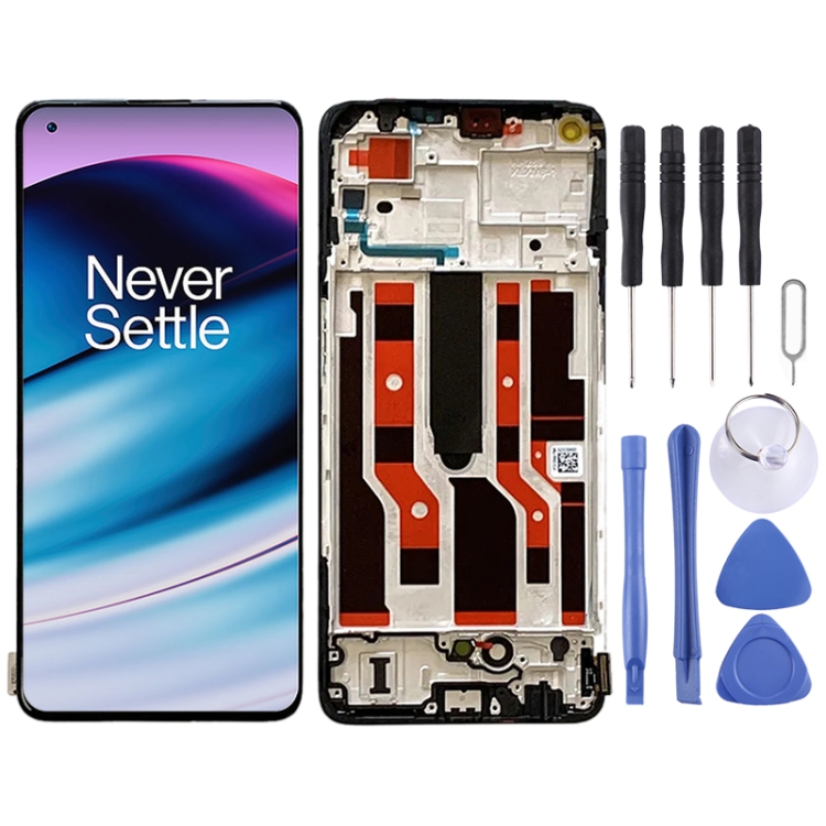 OnePlus Nord N20 5G GN2200 CPH2459용 LCD 화면 디지타이저 전체 어셈블리(프레임 포함)