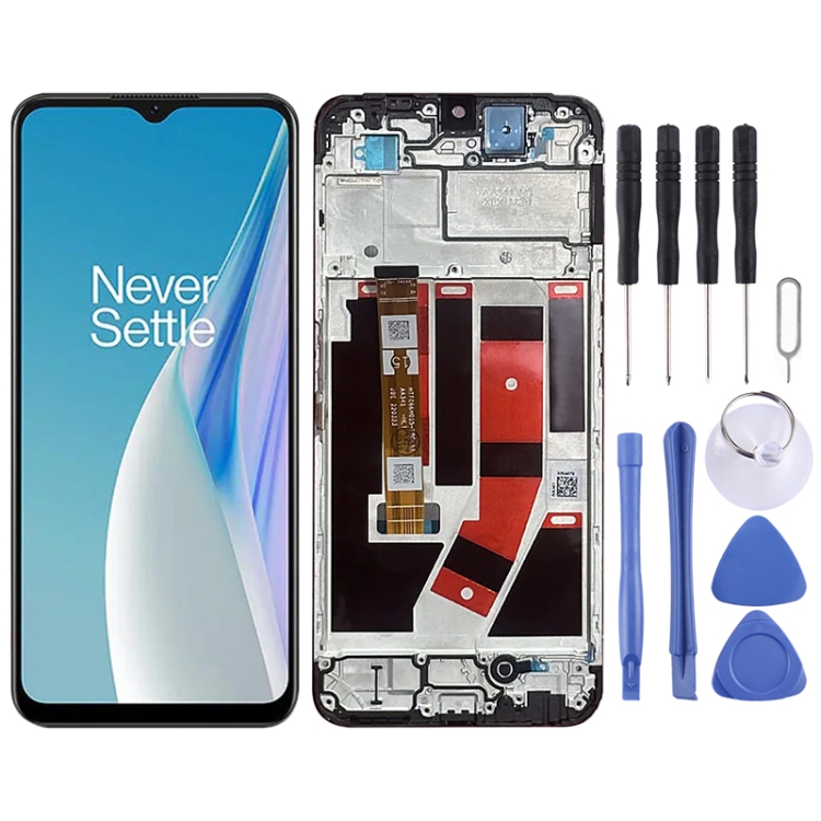 OnePlus Nord N20 SE CPH2469용 LCD 화면 디지타이저 전체 어셈블리(프레임 포함)