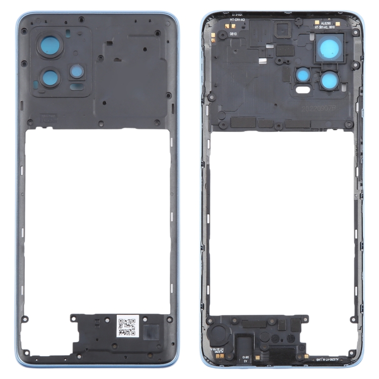 Motorola Moto G72 Original Middle Frame Bezel Plate (Blue)용