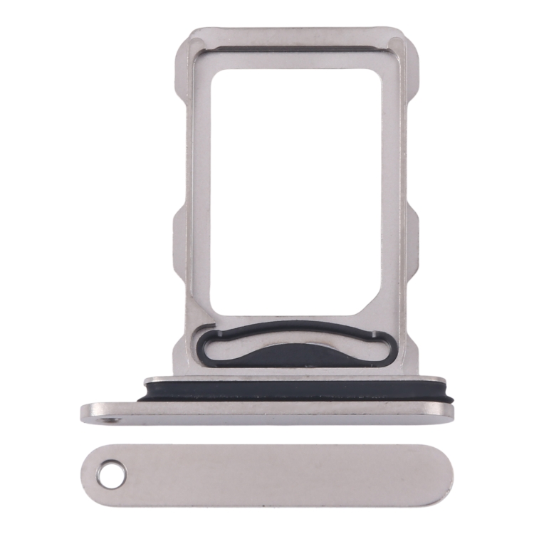 For iPhone 16 Pro Max SIM + SIM Card Tray (Titanium Color)