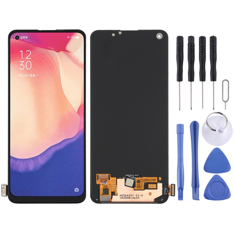 Original AMOLED Material LCD Screen for OPPO Reno5 F With Digitizer ...