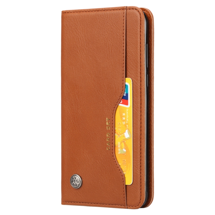 Knead Skin Texture ซองหนังพลิกแนวนอนสำหรับ Huawei Y7 Prime (2018 ...