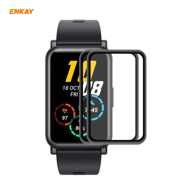 Huawei Hone Watch Enkay Hat-Prince 3D 전체 화면 소프트 PC Edge + PMMA HD 화면 보호기 필름