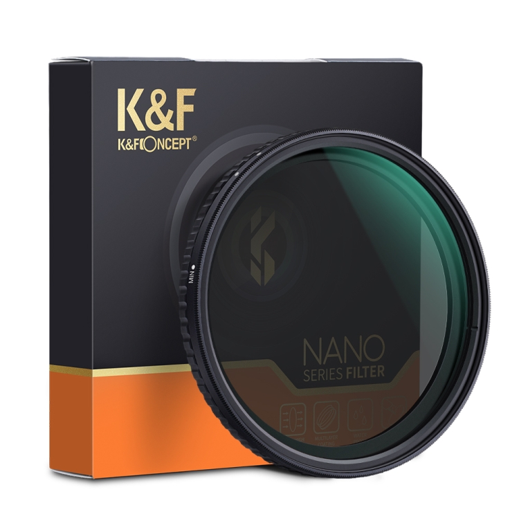 K&F CONCEPT KF01.1330 82mm ND8-ND128 Neutral Density Filter Graduated ND Filter