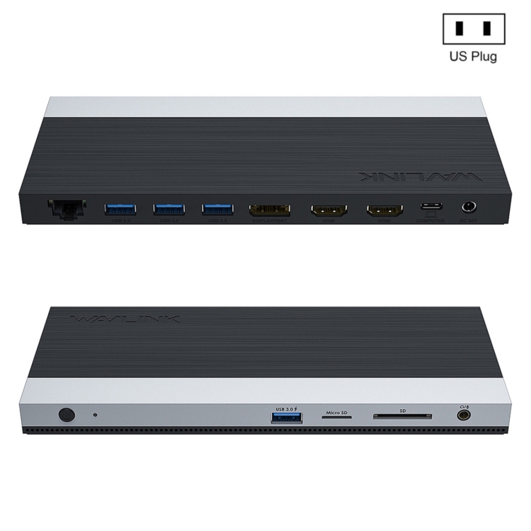 Wavlink UMD05 Display Port HDMI Port RJ45 Ethernet Triple Display MST ...