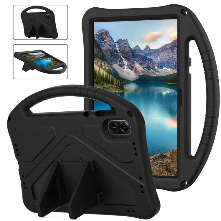 For Honor Pad X9 EVA Shockproof Tablet Case with Holder(Black)